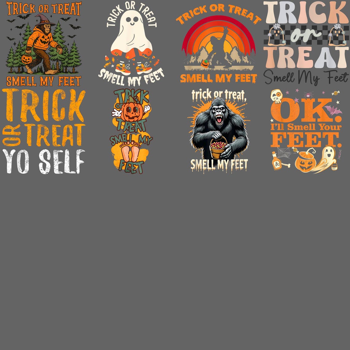 Trick or Treat Smell My Cleats PNG, Funny Halloween Football Player ...