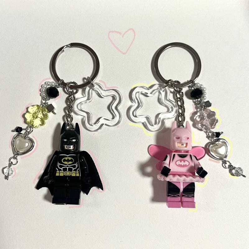 Bat Beads Keychains - Etsy UK