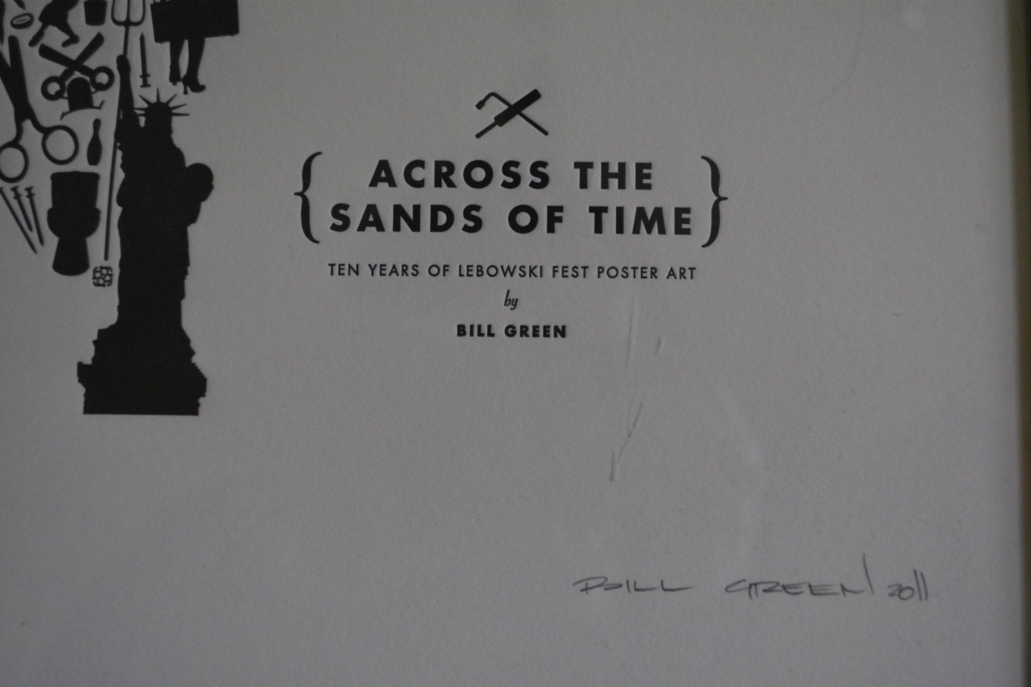 Big Lebowski Signed Bill Green Print - Etsy