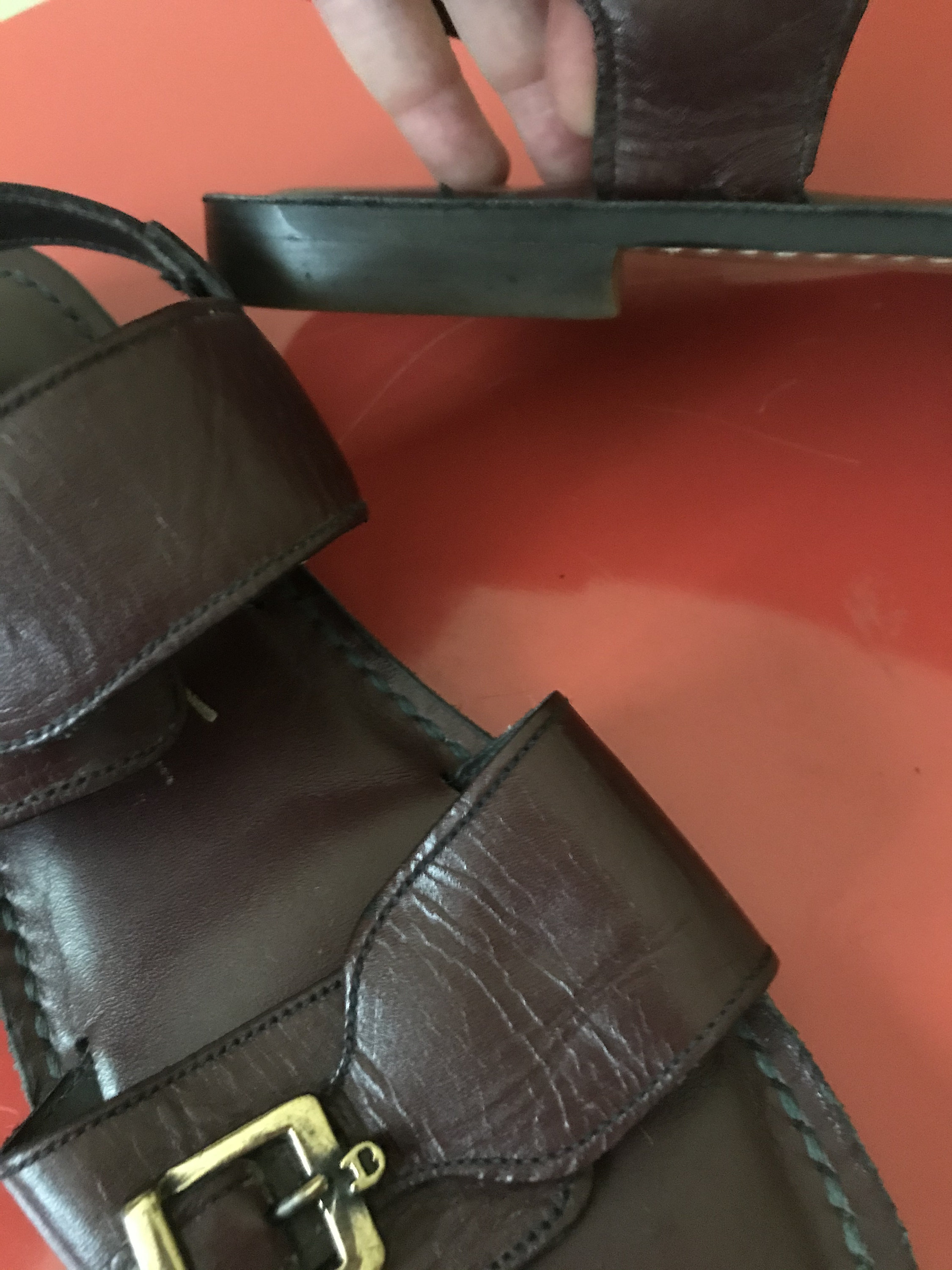 Aigner Sandals Sz 6 M - Etsy