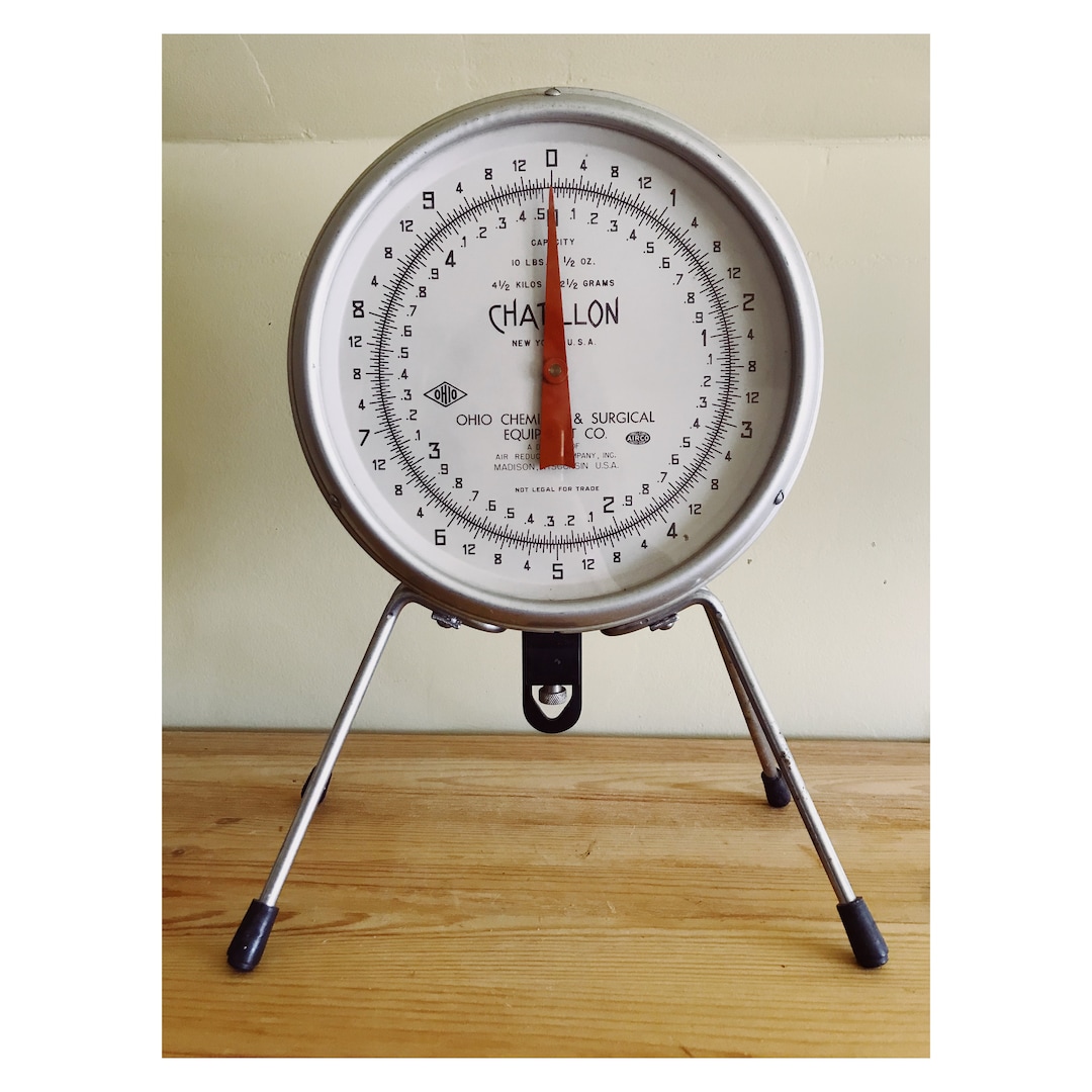 Chatillon USA Tabletop Hanging Scale 10lbs - Etsy