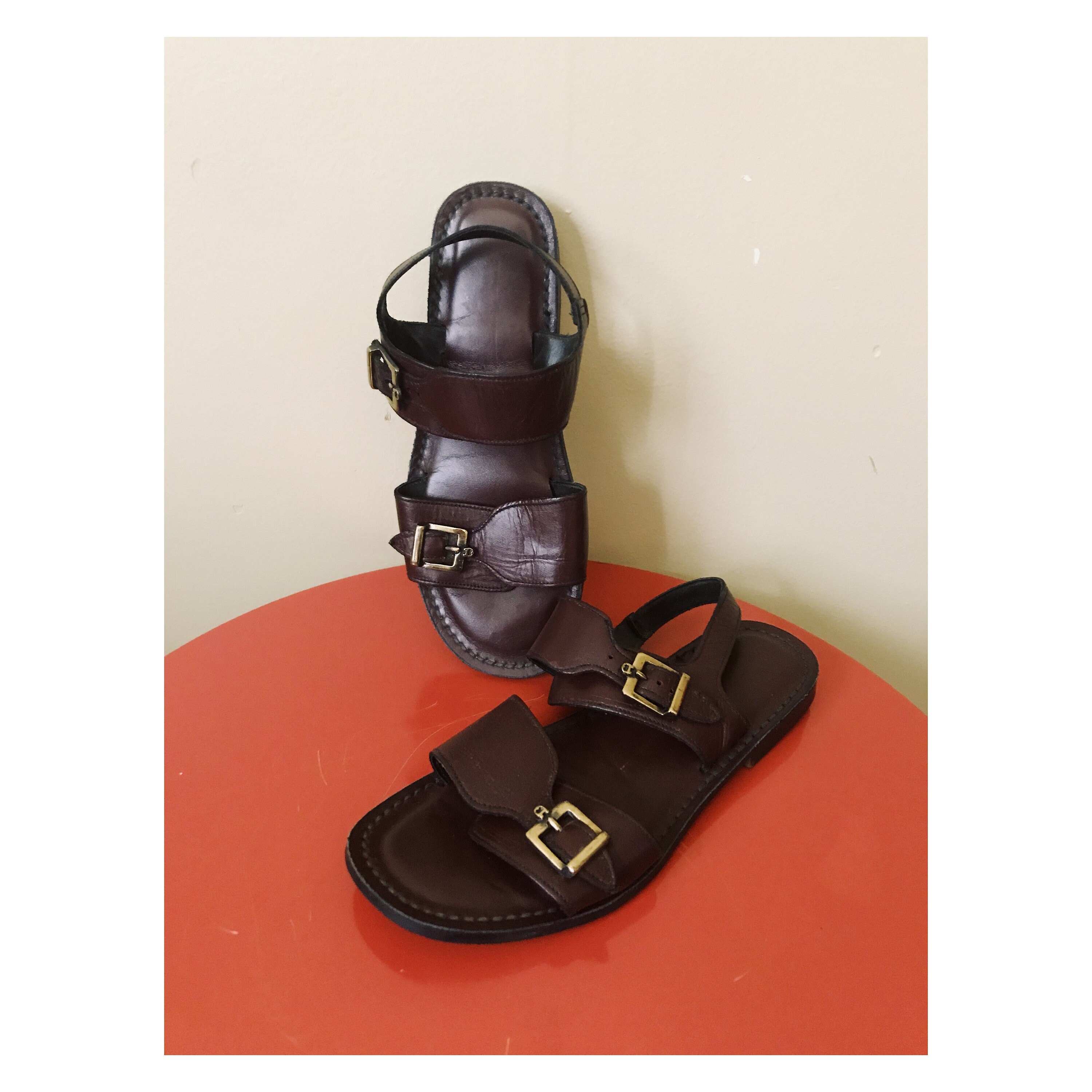 Aigner Sandals Sz 6 M - Etsy