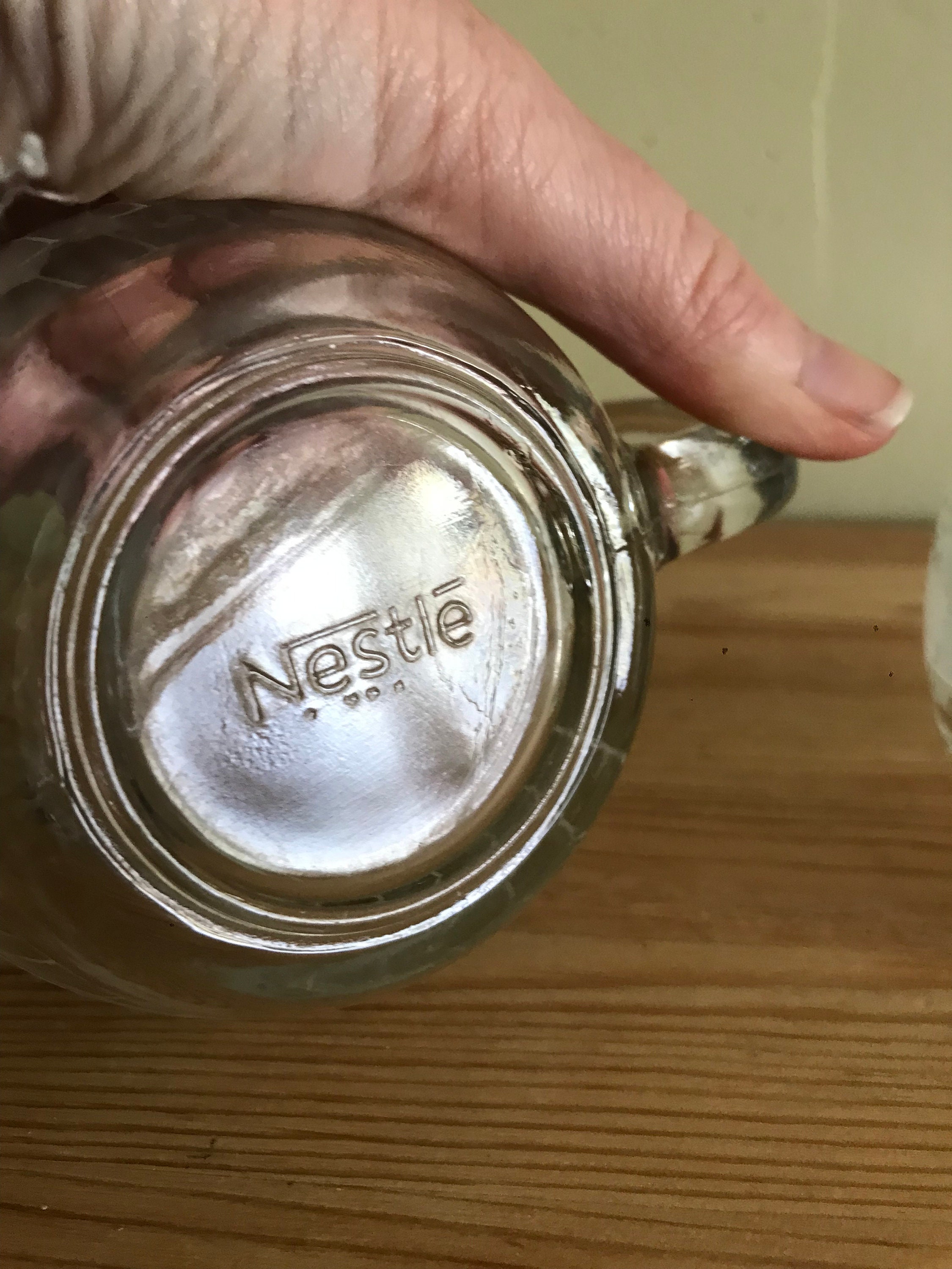 Pair of Nestle World Map Glass Mugs - Etsy