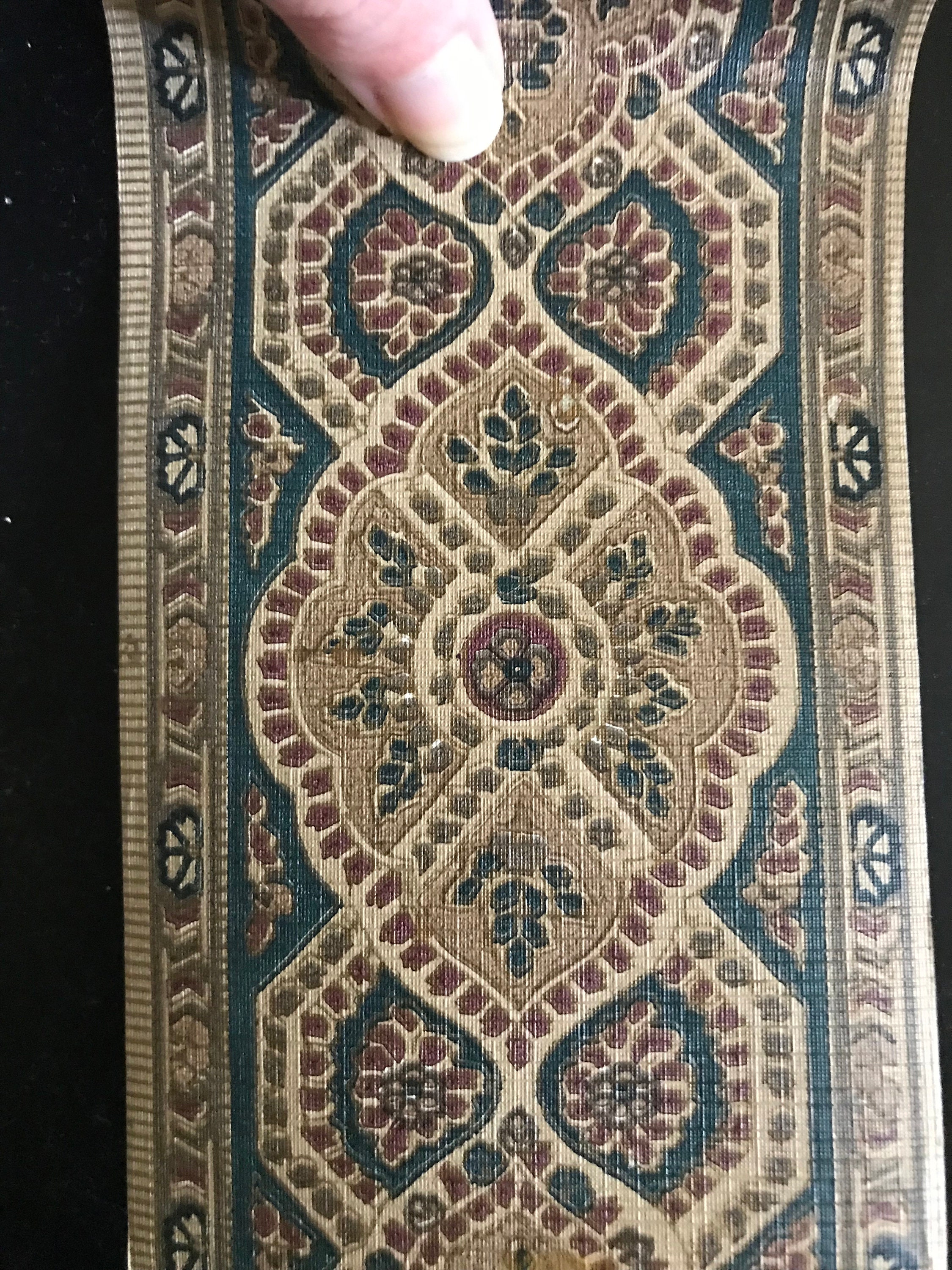 Vintage Boho Wallpaper Decorative Border 4 Rolls - Etsy