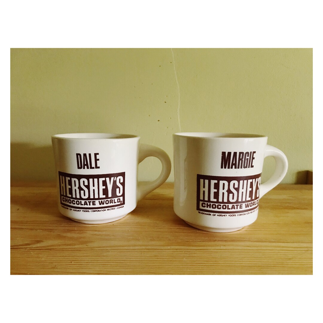 Hershey's Chocolate World Coffee Mugs for Dale and Margie - Etsy