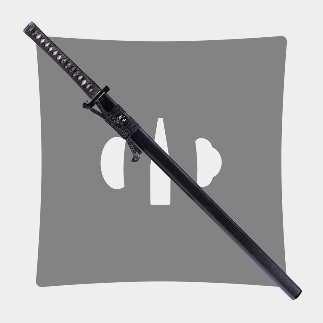 Japanese Ninjato Sword 9260 Spring Steel | Kiriha Zukuri With Bo-hi (US ...