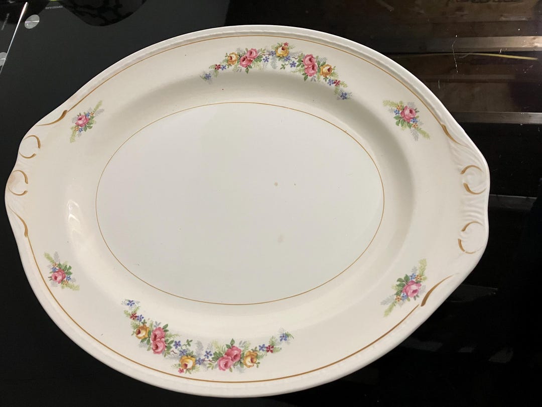 Homer Laughlin Eggshell Georgia Platter - 16" - Etsy