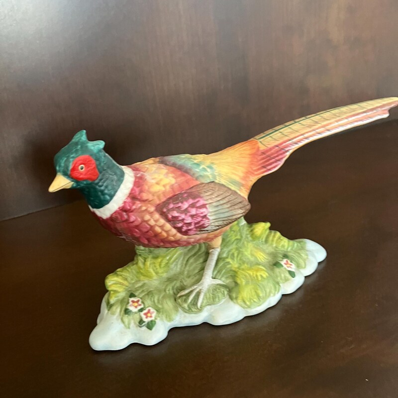 Ceramic Pheasant Figurine - Etsy