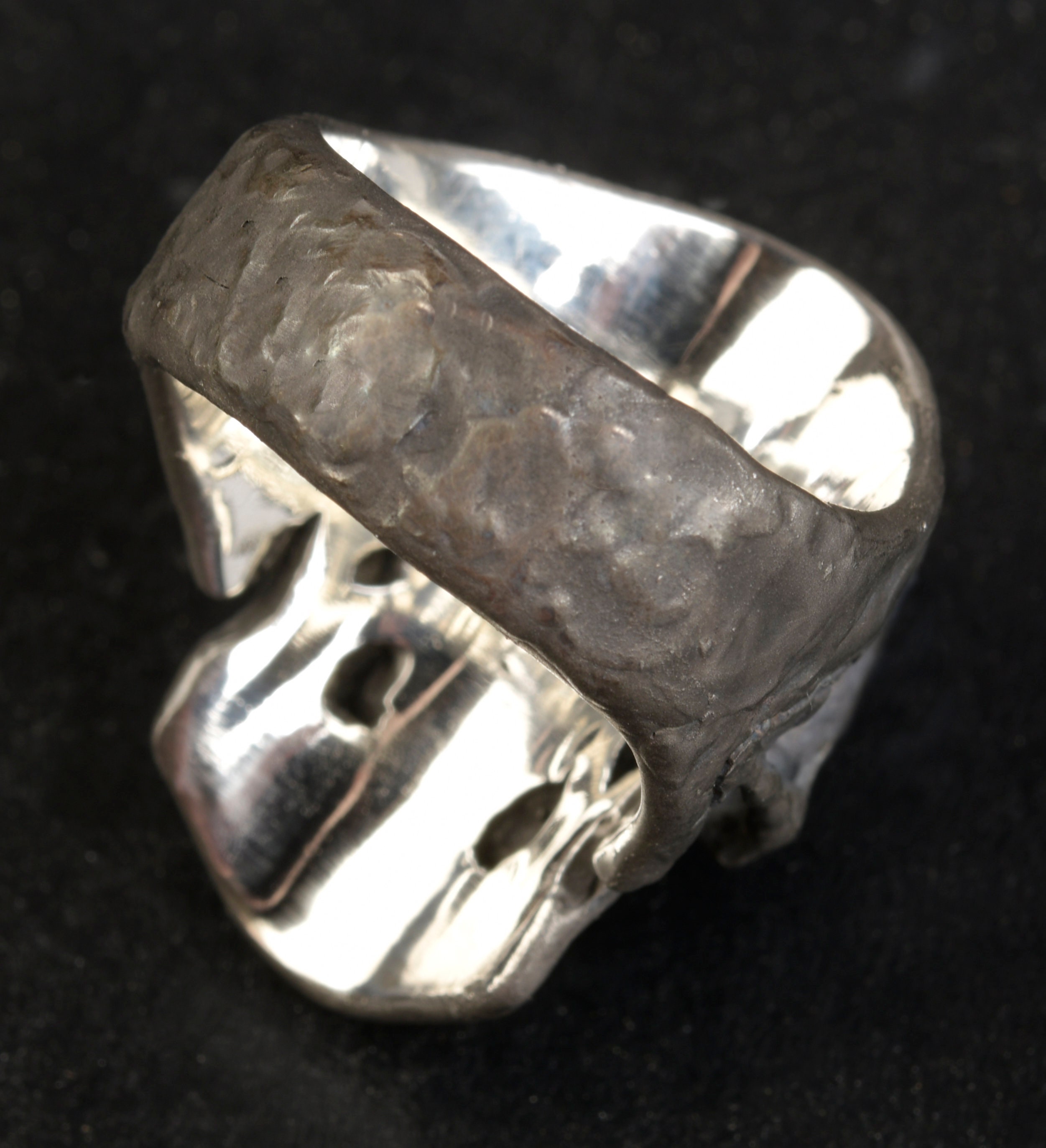 Skull Ringsilver Skull Ring Snake Ring Python Ringmens | Etsy