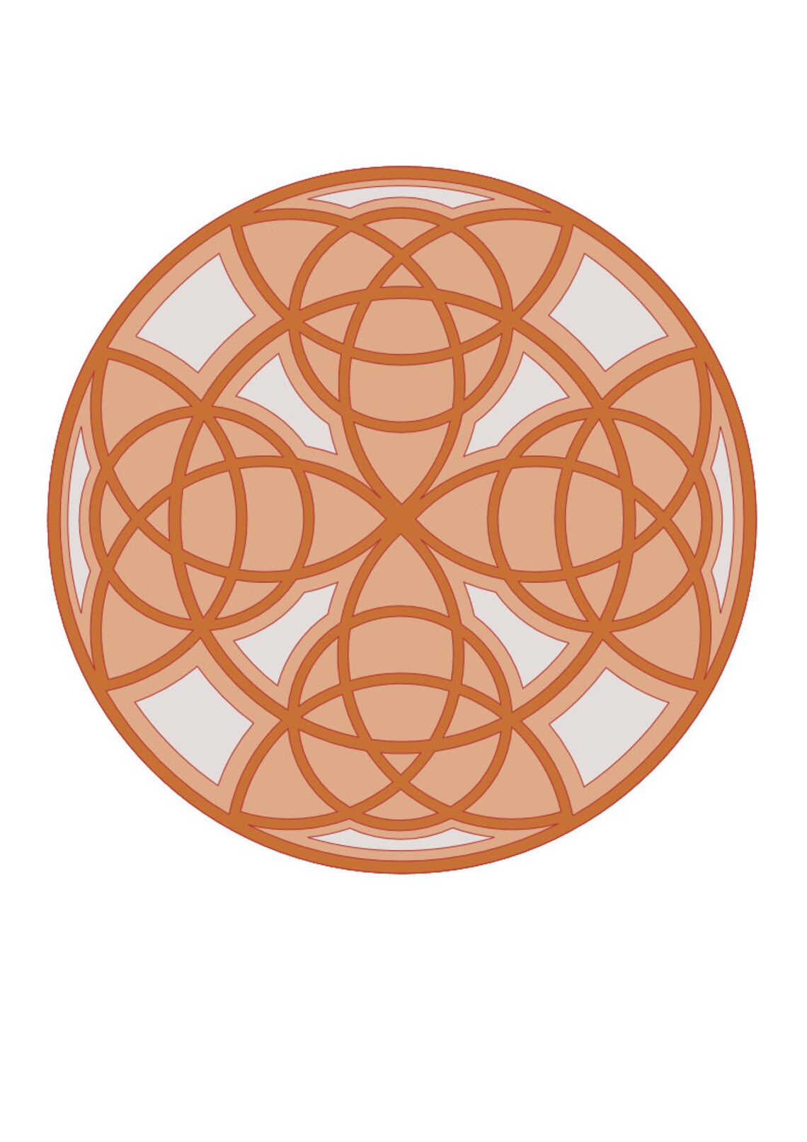 Celtic Trivet Mandela Layered Scroll Saw Pattern Home Décor Wall ...