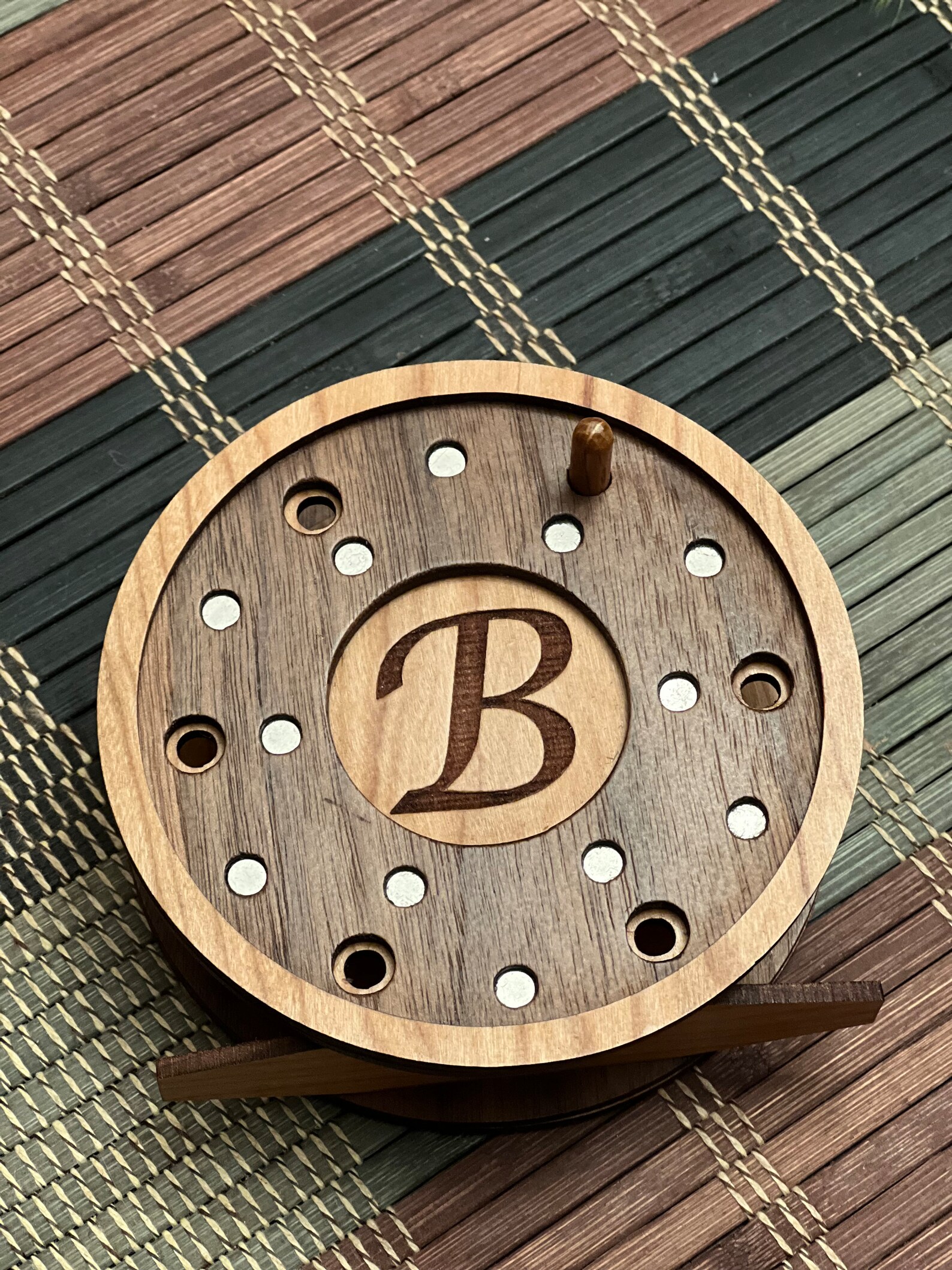 Fly Tying Reel Fly Presentation Drying Dock /desktop Tool - Etsy