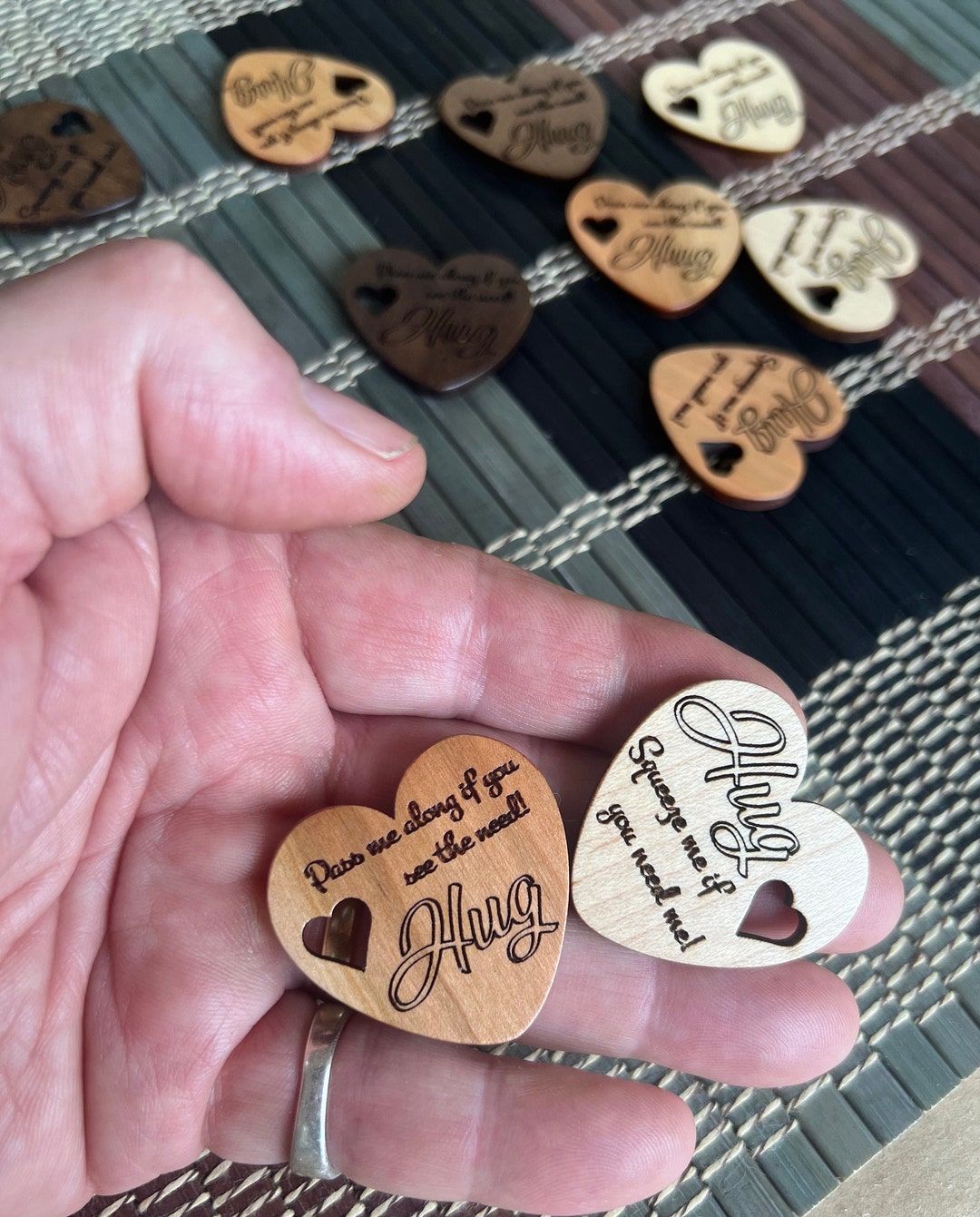 Pocket Hug Token, Love Gift, Mother's Day, Family Keepsake, Gift Token ...