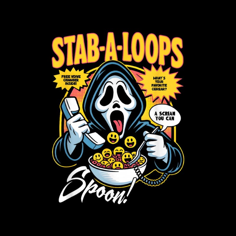 Ghostface Scream Cartoon - Etsy