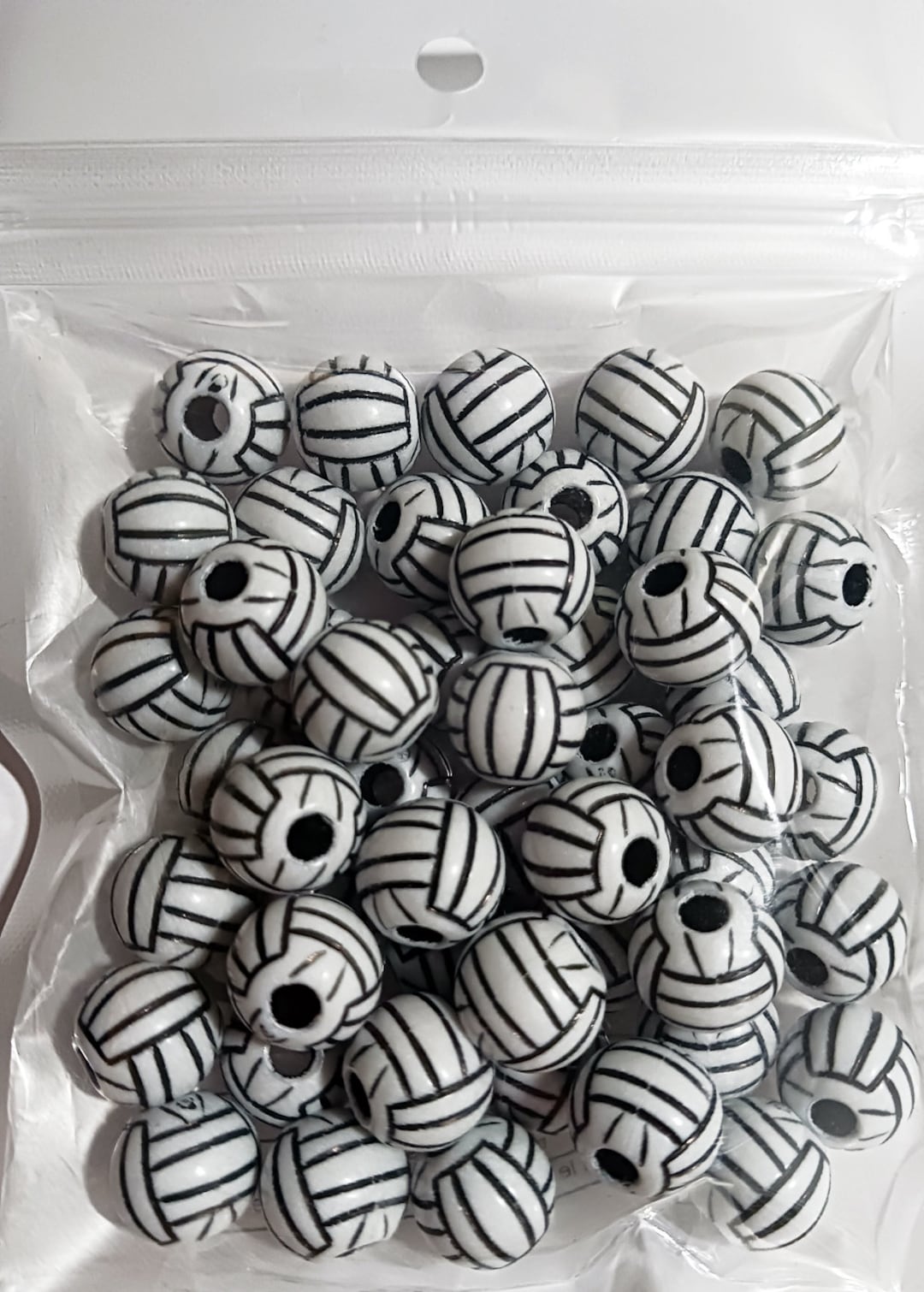 Volleyball Sports Beads Team Ball 12mm DIY Bracelets Crafts - Etsy