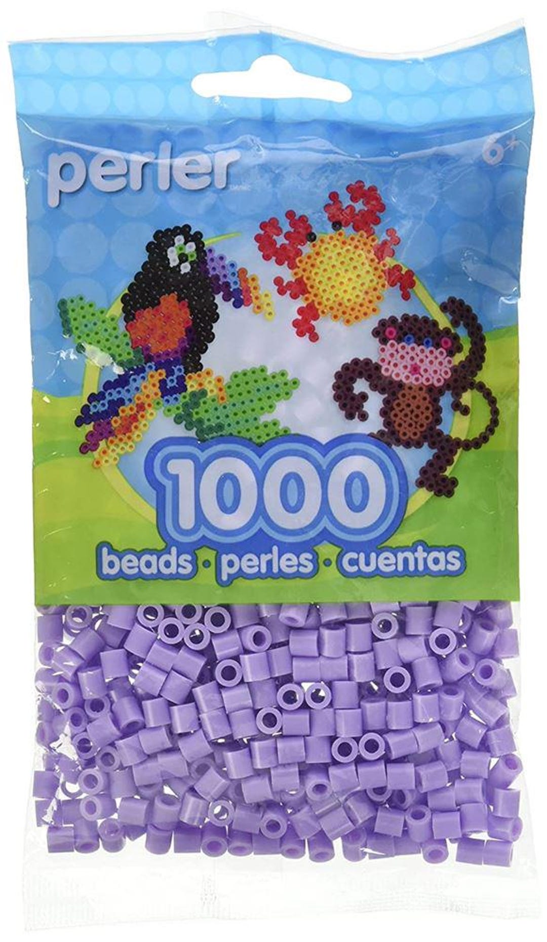 1,000pc Lavender Color Perler Brand Fuse Melting Beads DIY Kids Crafts ...