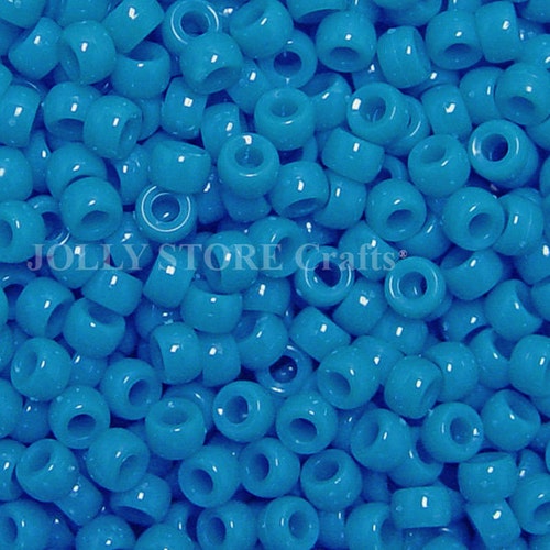 1000 Baby Blue 6.5x4mm Mini Pony Beads for School Church - Etsy