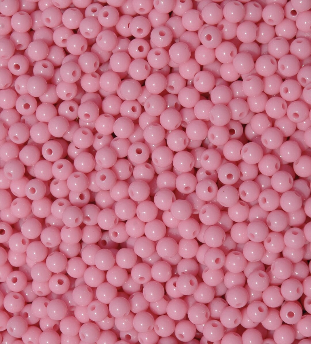6mm Round Pink Beads 500pc - Etsy