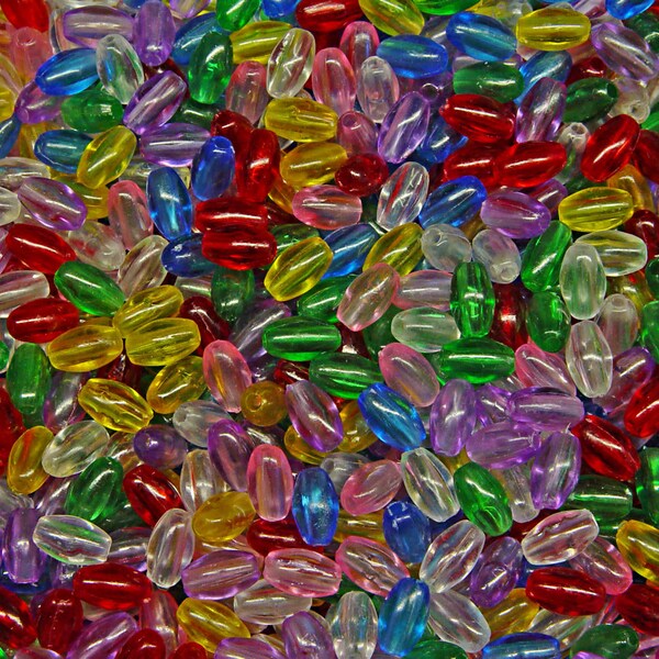 Oval Plastic Beads - Etsy