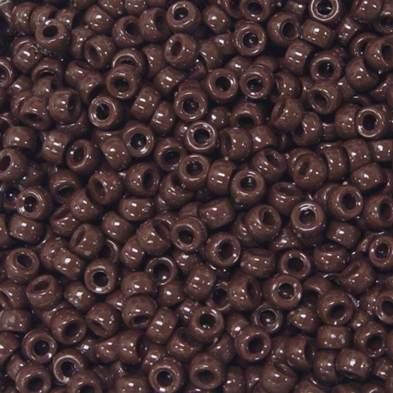 Dark Brown Beads - Etsy
