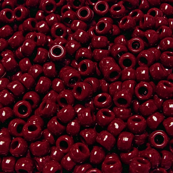 Maroon Beads - Etsy