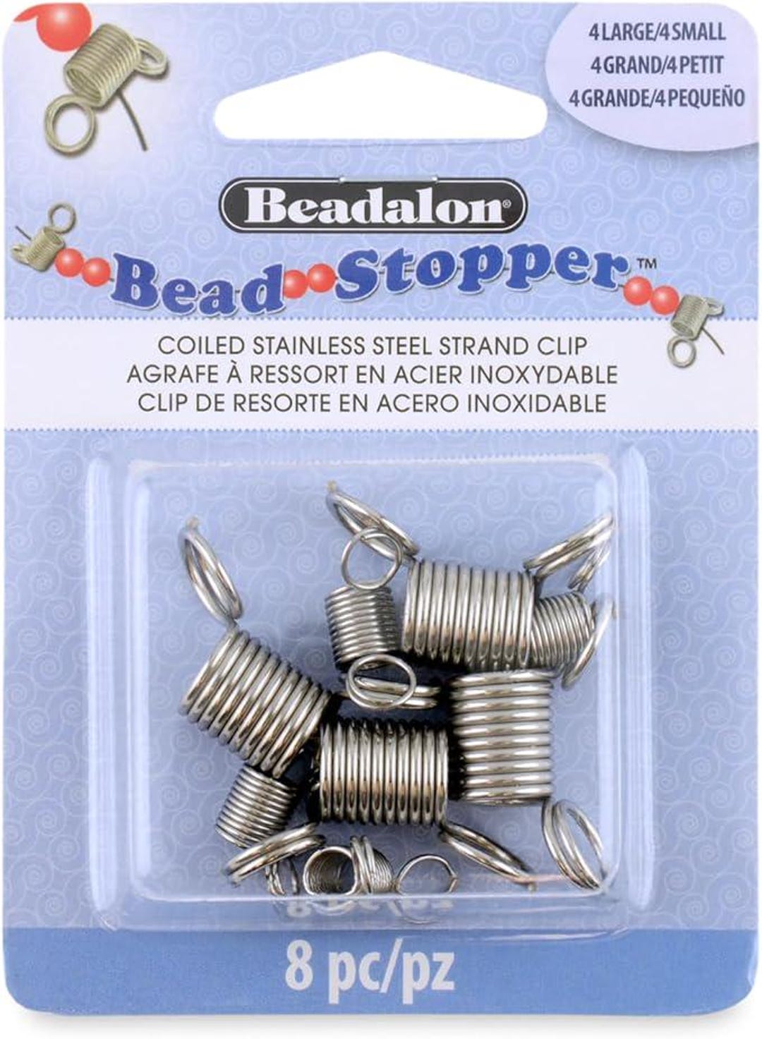 Beadalon Bead Stoppers, COMBO, 8 Pc Tools Supplies DIY Jewelry - Etsy