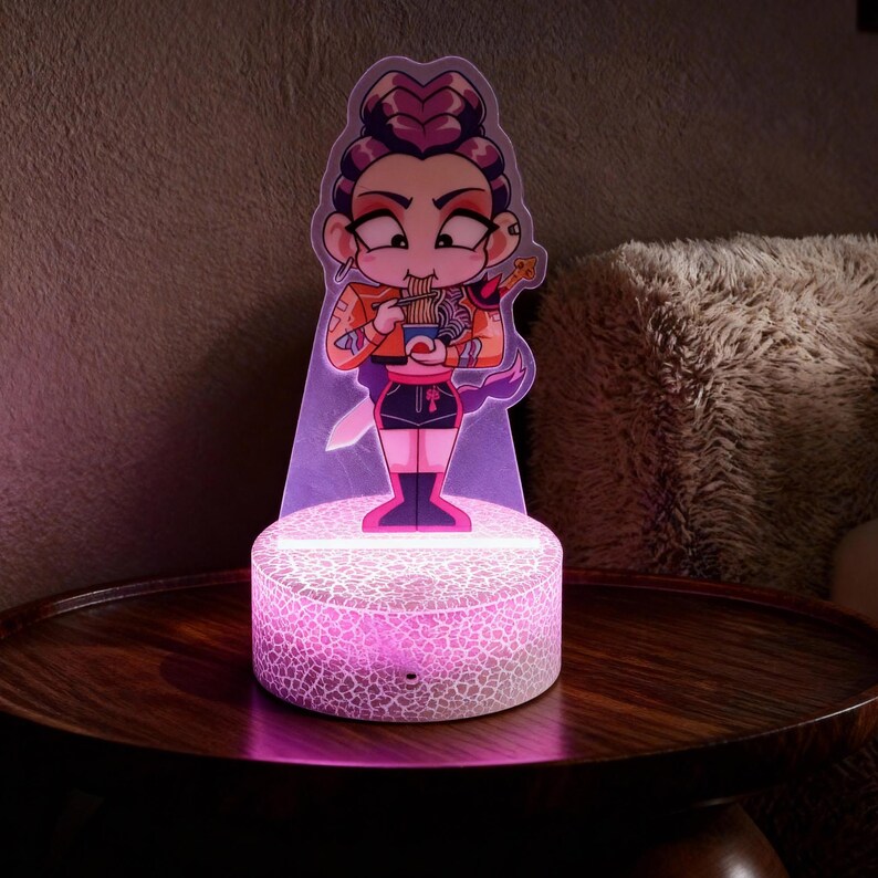 K-pop Demon Hunter LED Standee. Features Rumi. A Light-up Decorative ...