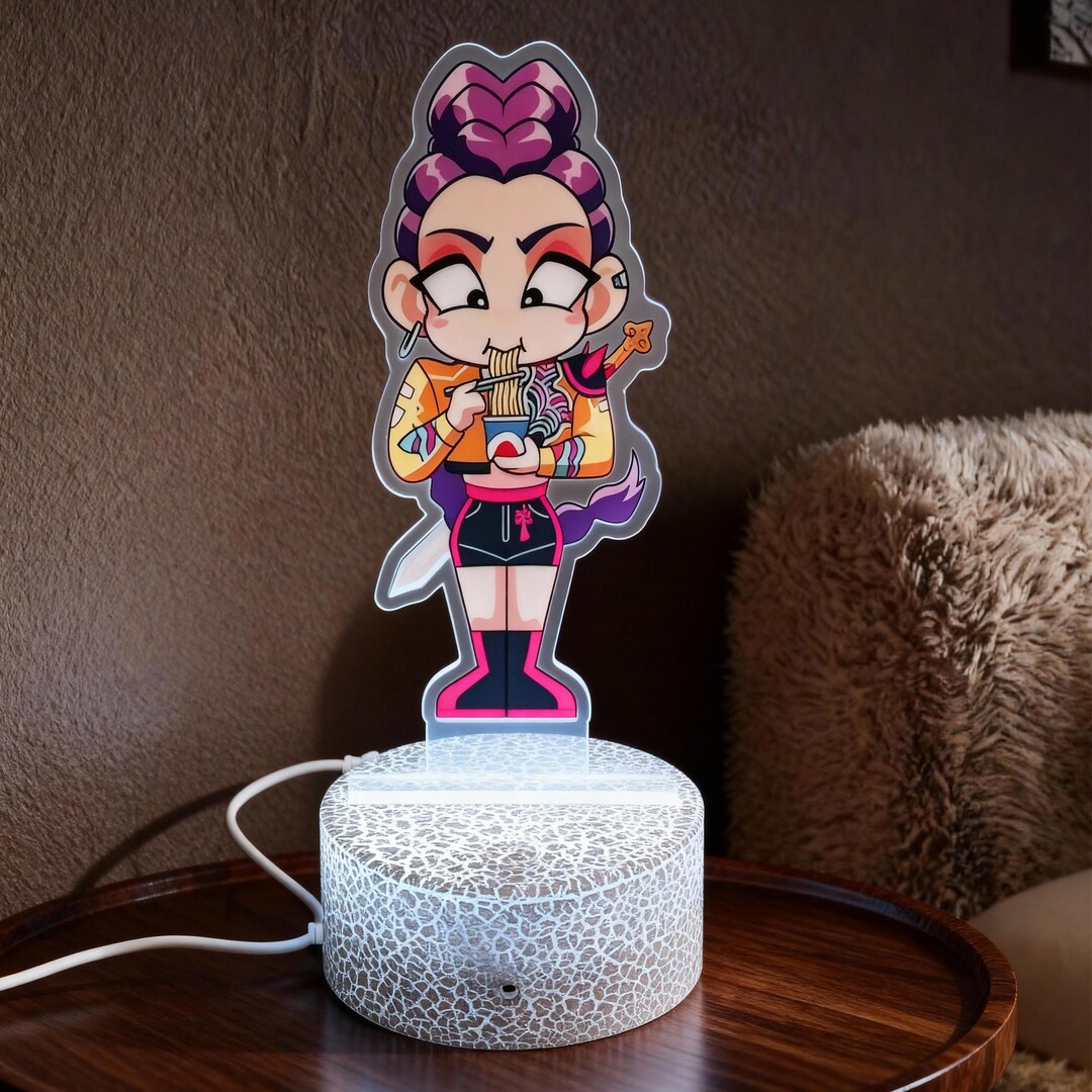 K-pop Demon Hunter LED Standee. Features Rumi. A Light-up Decorative ...