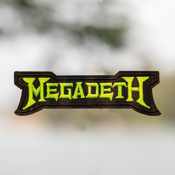 Logo Della Band Megadeth Megadeth Embroidered Sew On Patch | American