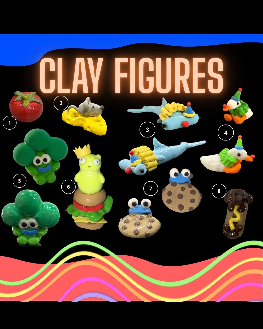 Custom Clay Figure| Handmade| Decor|unique|unusual Decor - Etsy