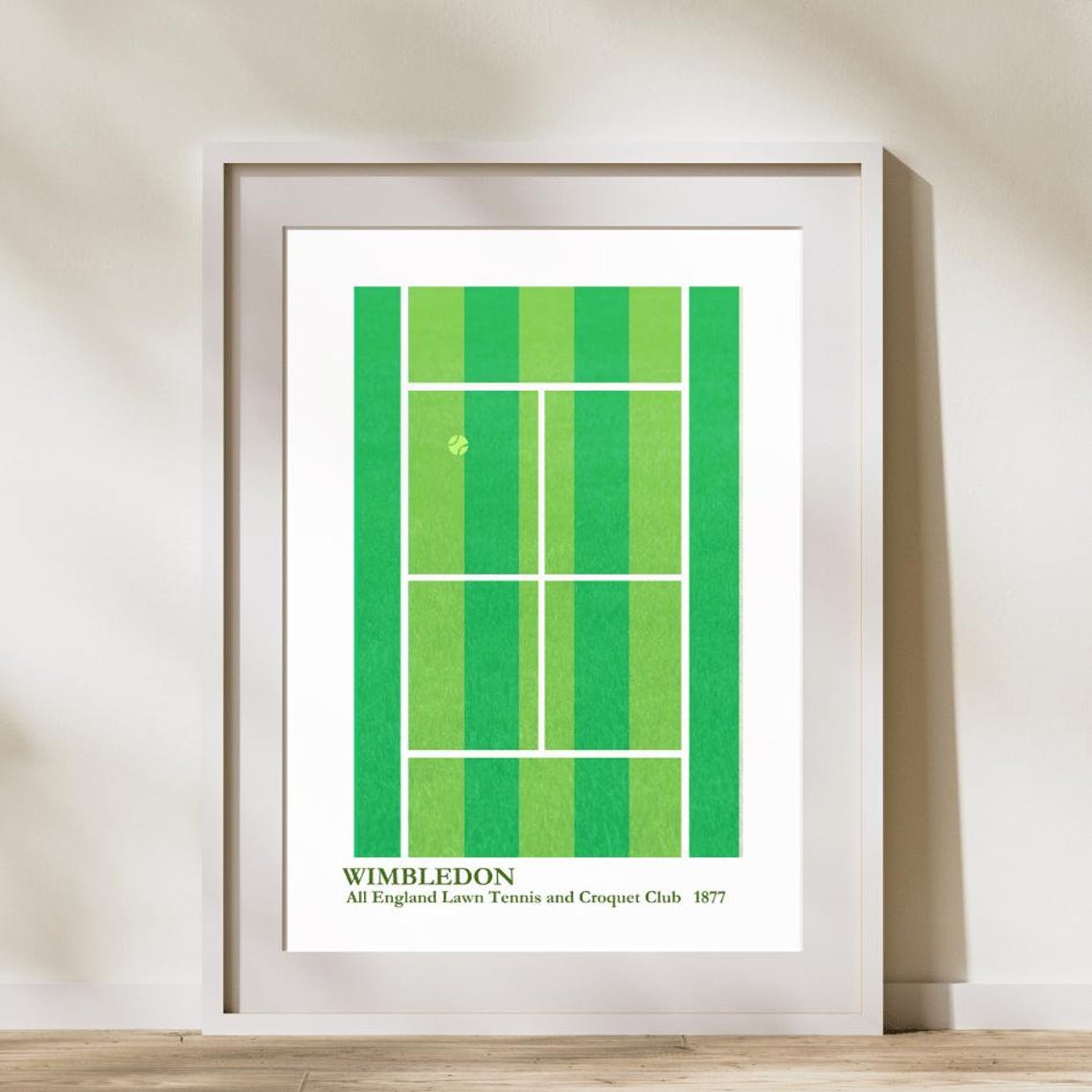 4 Digital Pictures Grand Slam Tournaments Poster, Tennis Tournaments ...