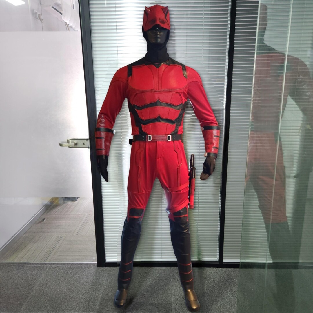 Daredevil Born Again Costume Cosplay Male High Ver Halloween Suit - Etsy UK