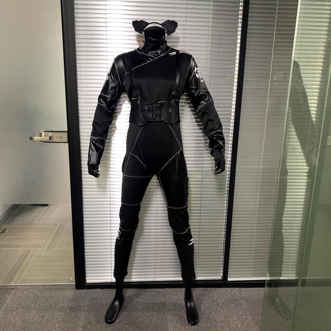 Wednesday Addams Cat Bodysuit the Addams Family Cosplay Female Costume ...