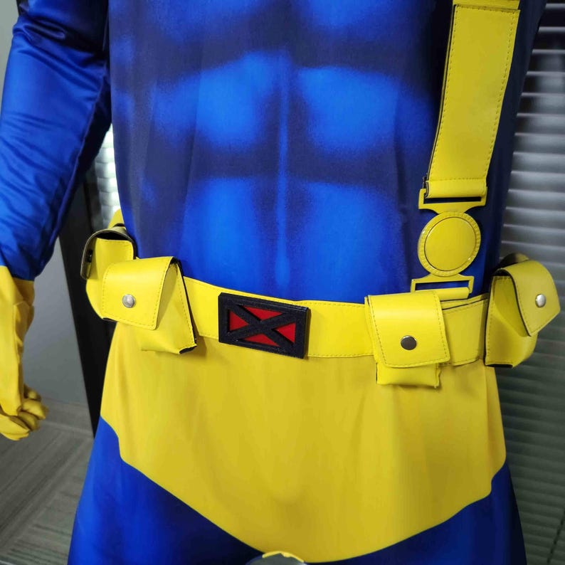 X-men Cyclops Costume Scott Summers Cosplay Male Halloween Suit - Etsy