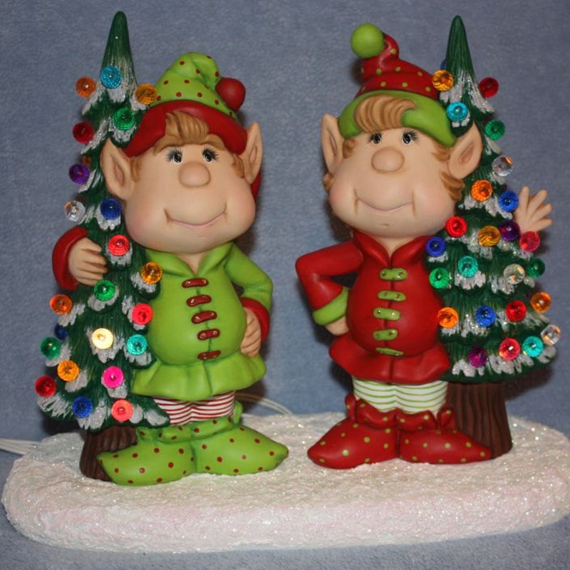 Elf Christmas Tree - Etsy