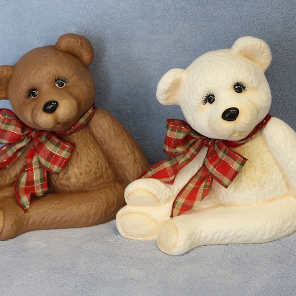 Ceramic Teddy Bear - Etsy