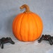 Hand-painted Ceramic Black Spider: Halloween Decoration - Etsy
