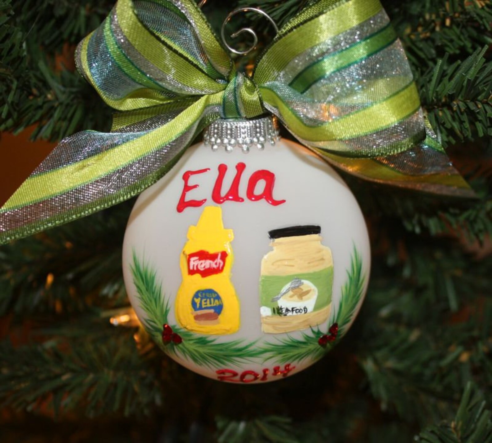 Design Your Own Ornament Hand-painted Personalized Ornament | Etsy