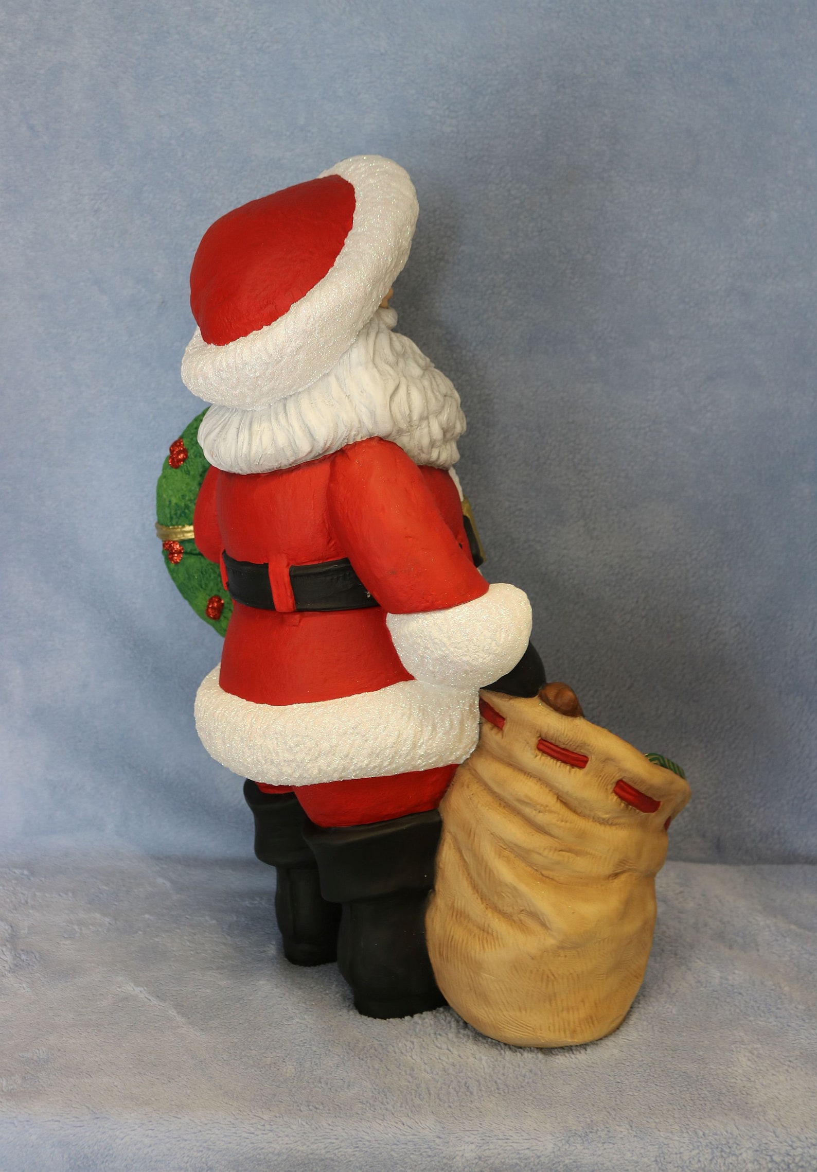 Ceramic Santa Claus Hand Painted Santa Claus Ceramic - Etsy