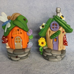 Bumble Bee House Ceramic Hand Painted Garden House Ceramic - Etsy