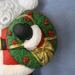 Ceramic Santa Claus, Hand Painted Santa Claus Ceramic, Decorative Santa ...