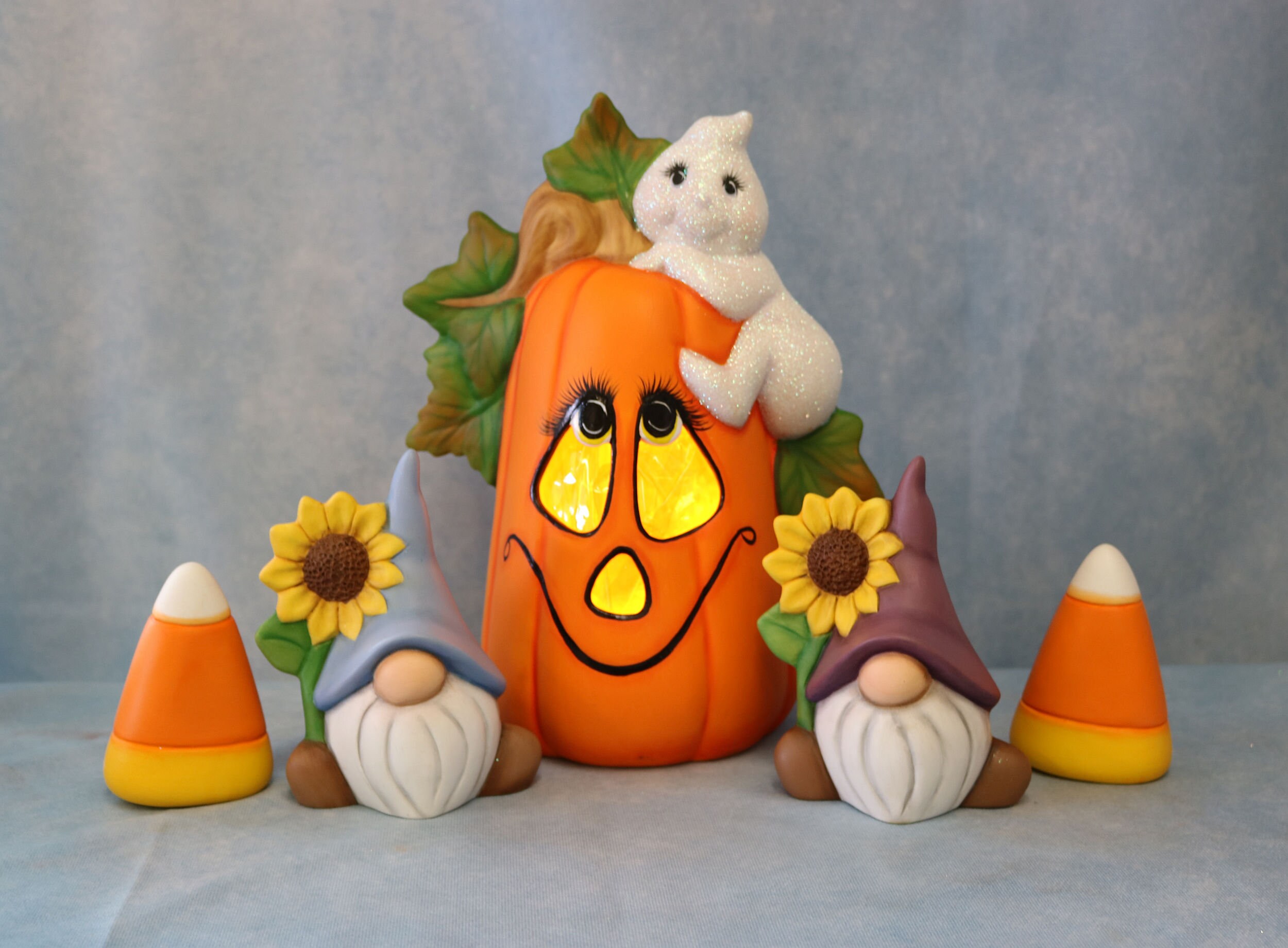 Hand-painted Ceramic Candy Corn: Halloween Decoration - Etsy