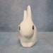White Rabbit Ceramic Little Ceramic Bunny Hand Painted - Etsy