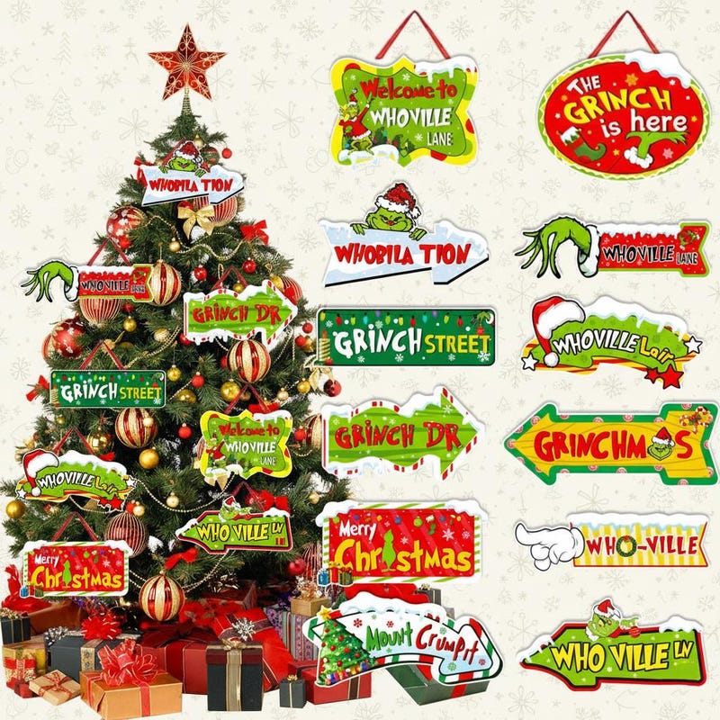 Grinch's Lair Sign Printable - Etsy