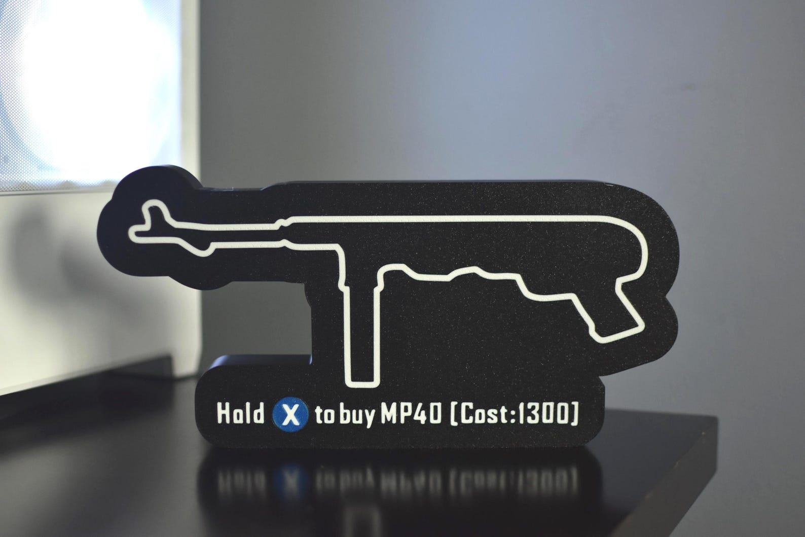 MP40 Wall Buy LED Light – 3D Printed Gamer Room Sign - Etsy