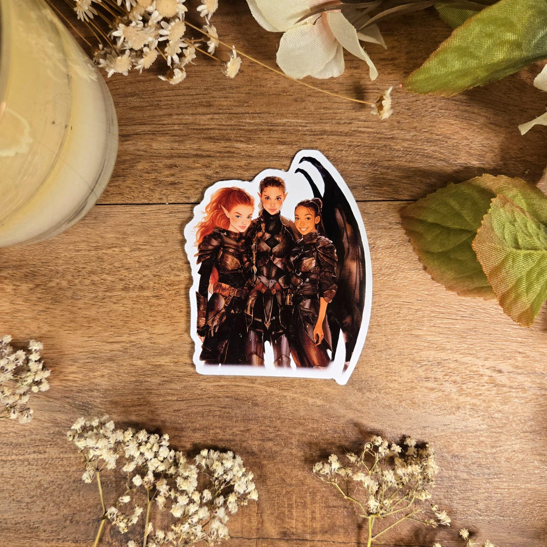 ACOTAR Valkyries Vinyl Decal Sticker: Night Court, Velaris - Etsy