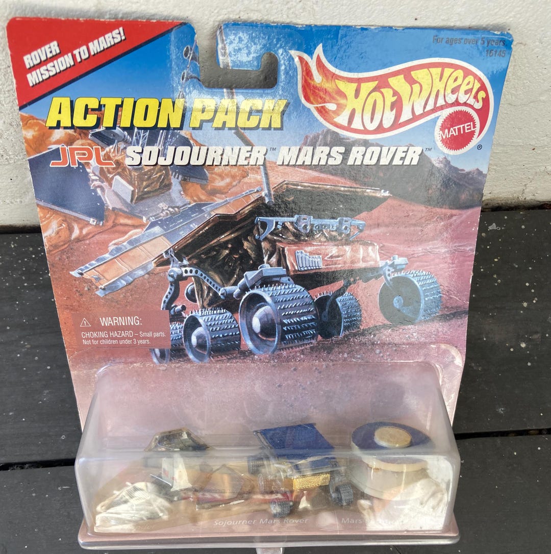 Hot Wheels Action Pack Sojourner Mars Rover Lander 1996 - Etsy