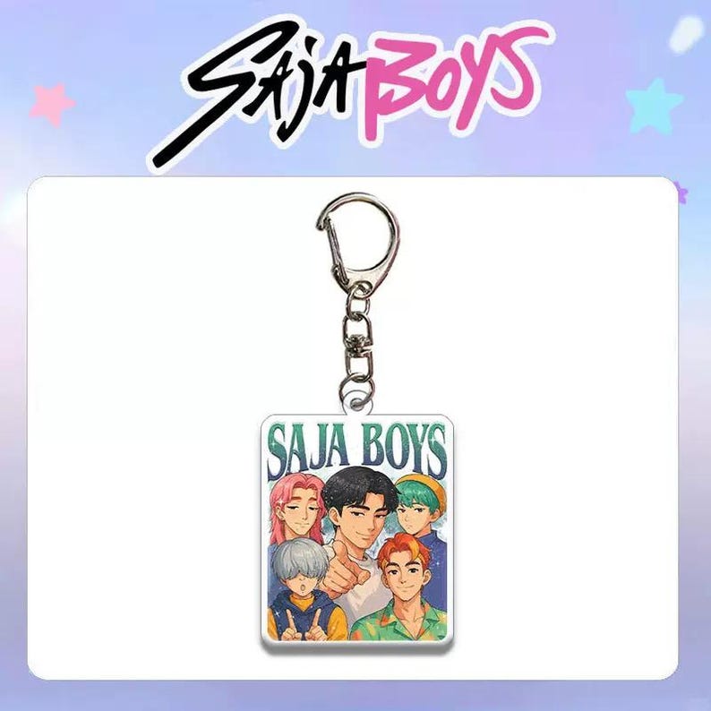 K-pop Demon Hunters Lightstick Keychains | Huntrix Lightstick Keychain ...