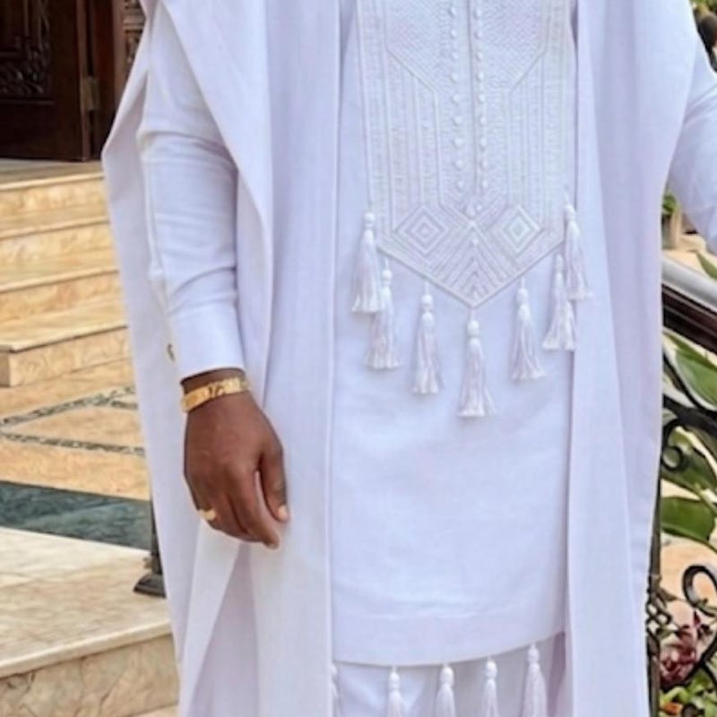 Men White Agbadas - Etsy