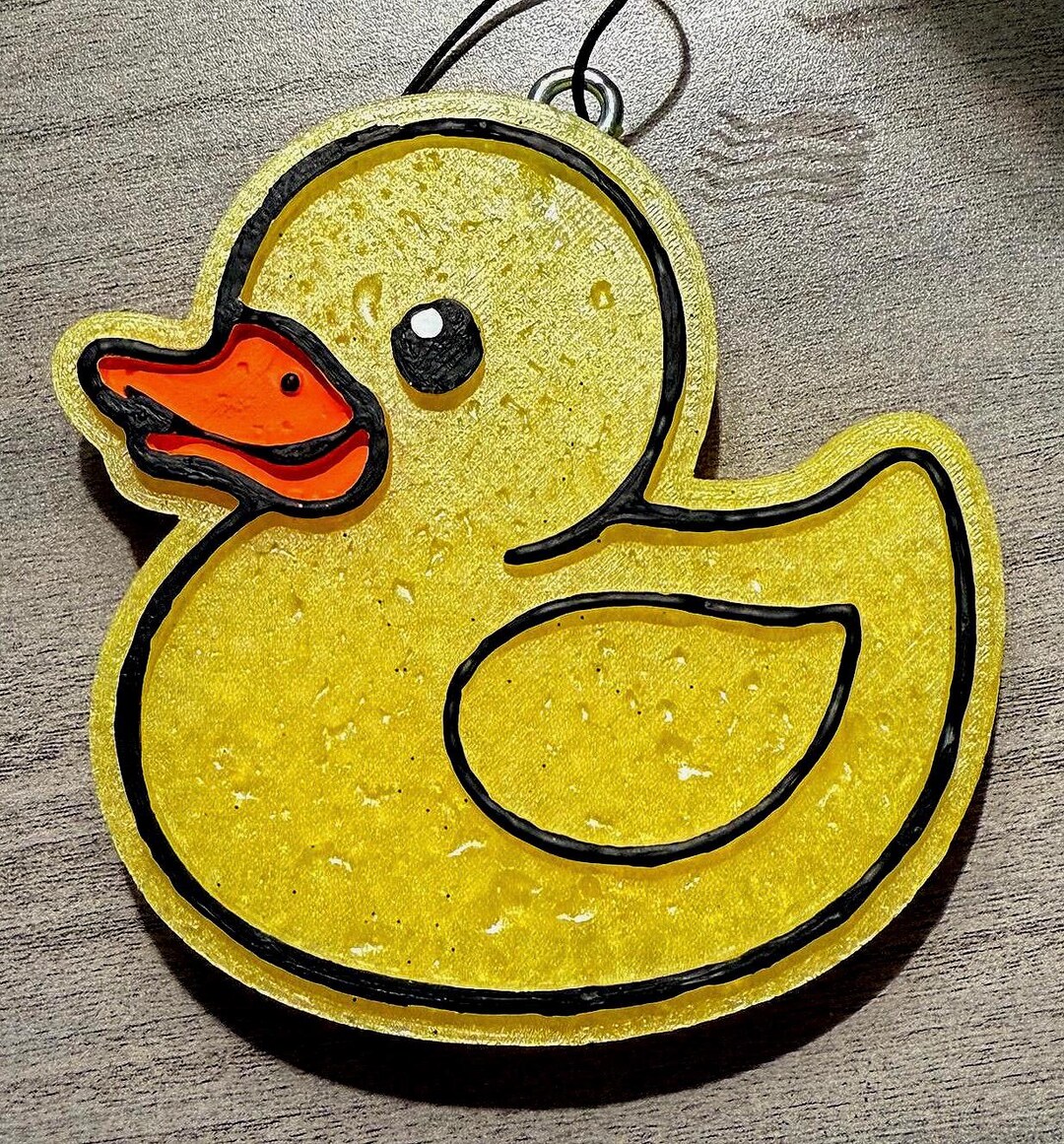 Rubber Duck Freshie - Etsy