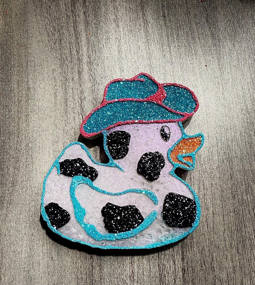 Cowboy Cow Print Duck Freshies - Etsy